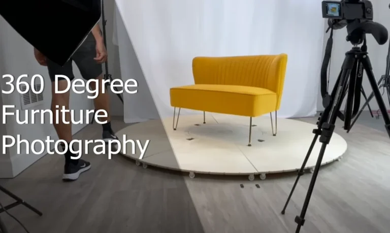 360-Degree Furniture Photography for Interactive Views