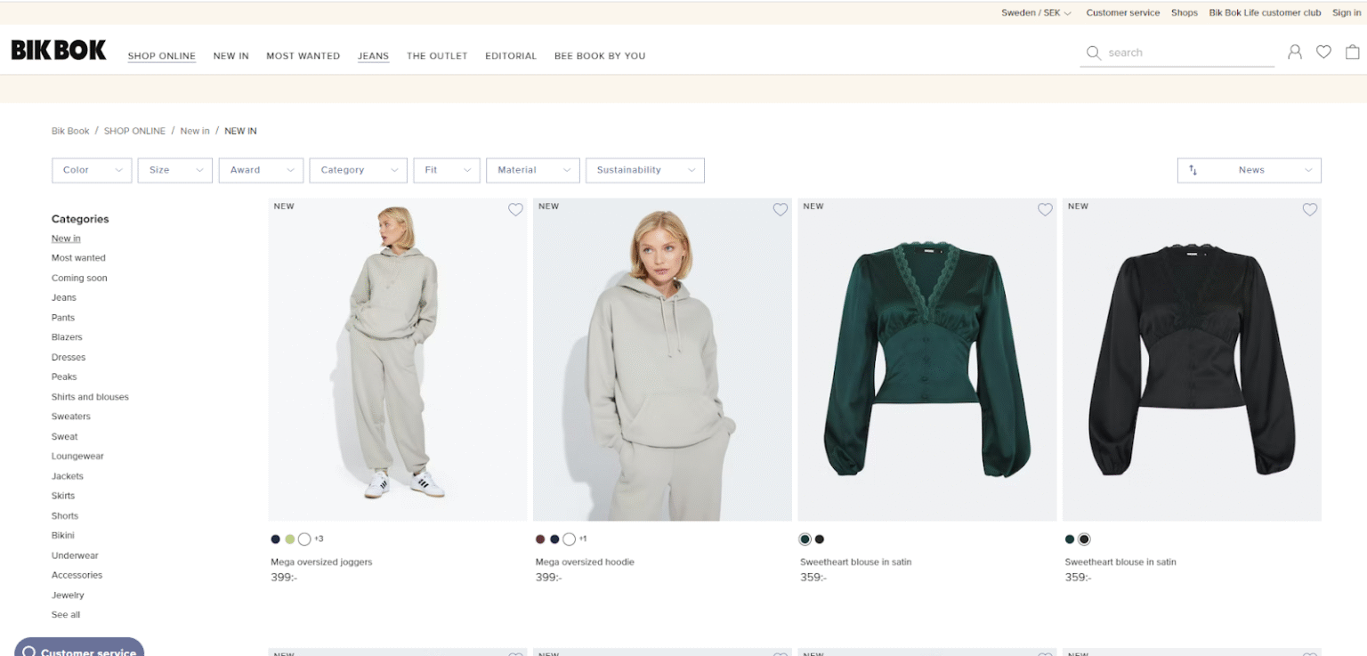 BikBok: Trendy Women’s Clothing & Fashion Online