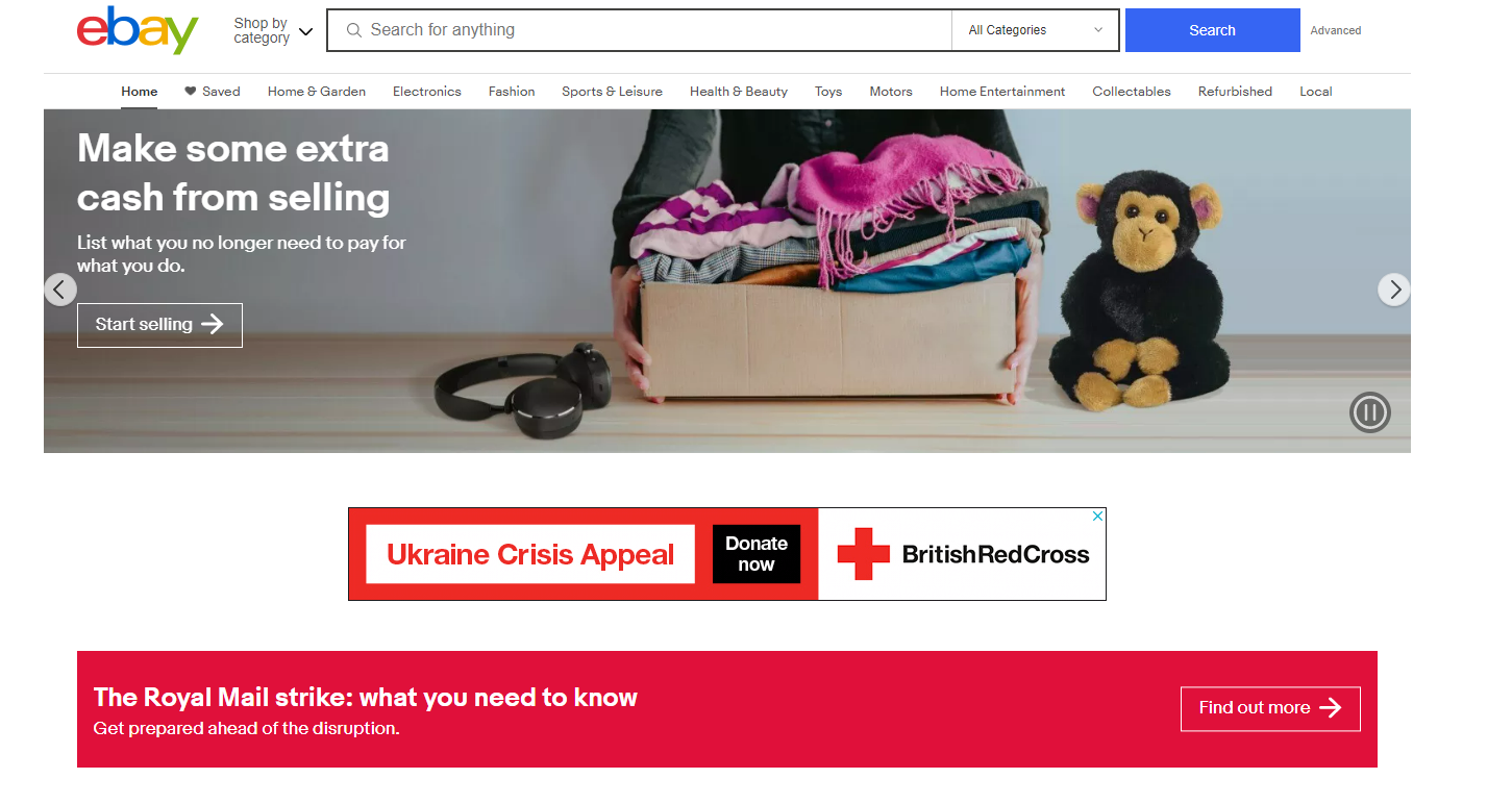 eBay UK: Buy & Sell Online, Auctions & Deals