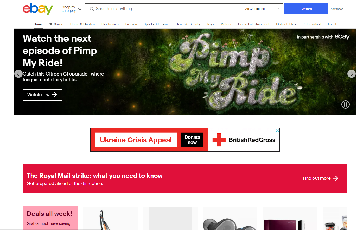 eBay UK: Buy & Sell Online, Auctions & Deals