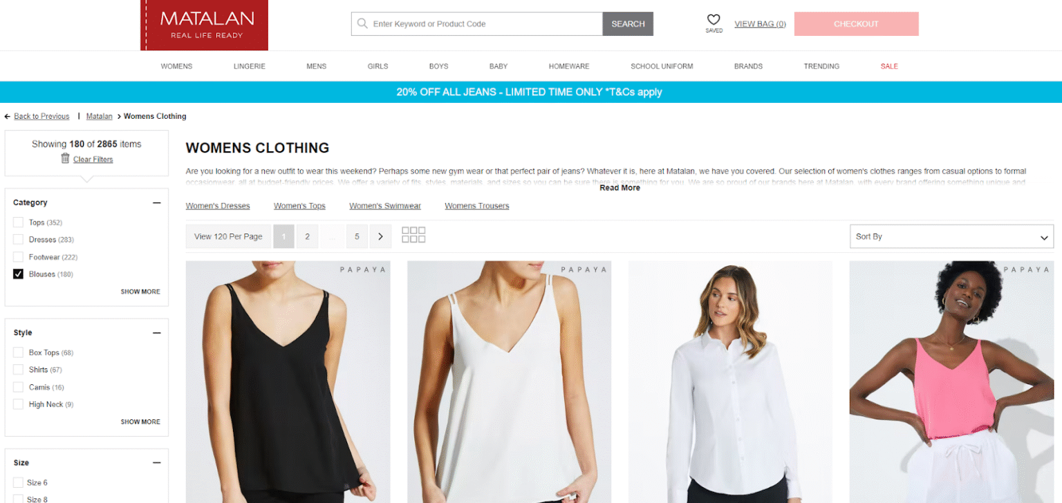 Matalan: Clothing, Shoes & Home Essentials Online