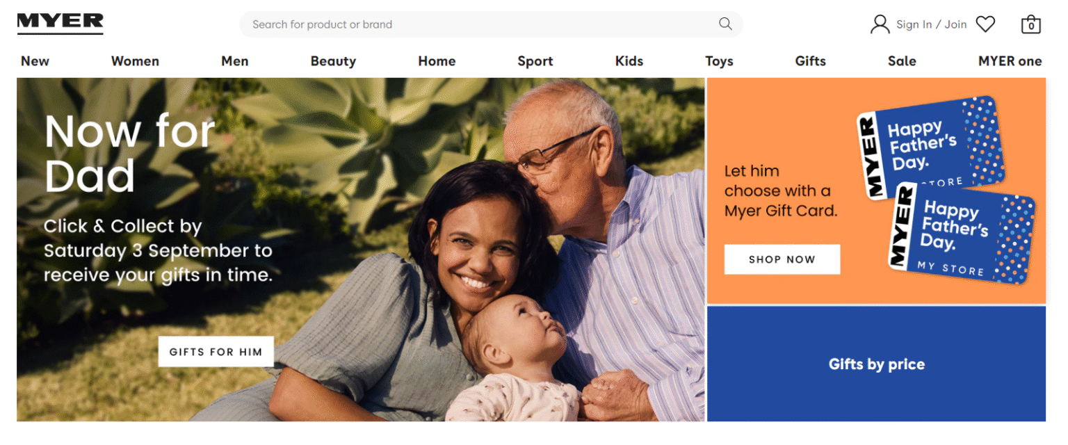 Myer: Fashion, Beauty & Home Essentials Online