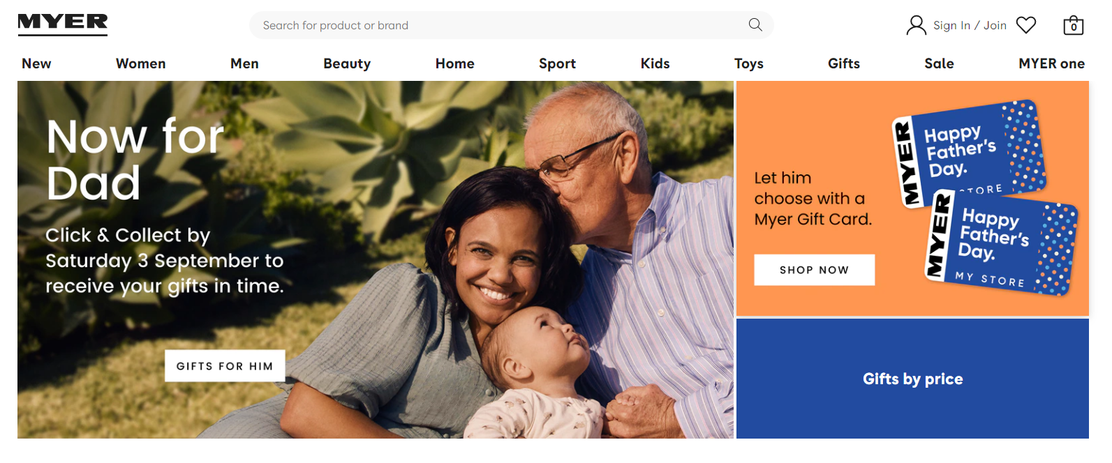 Myer: Fashion, Beauty & Home Essentials Online