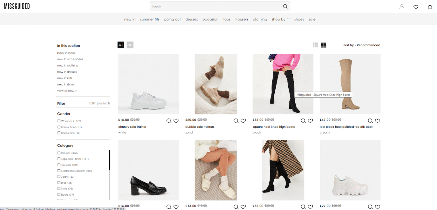 Missguided | Trendy Women’s Clothing, Dresses & Fashion Online