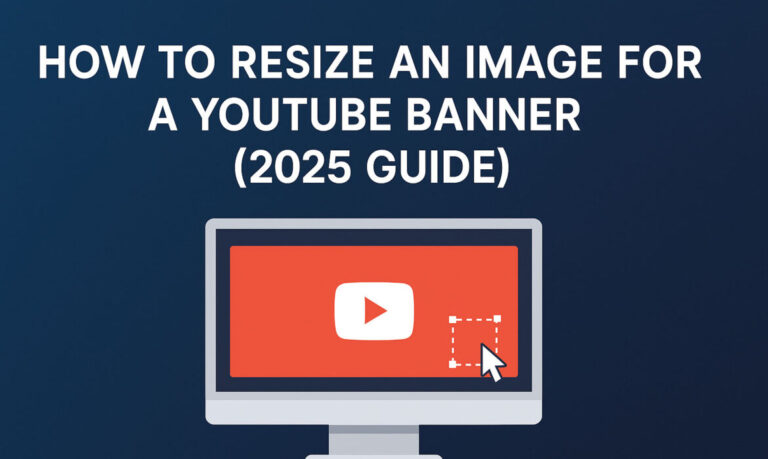 Resize Image for YouTube Banner: Quick & Easy